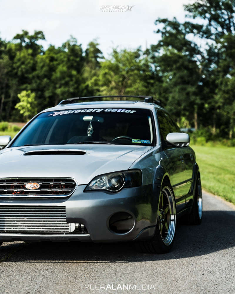 2006 Subaru Outback XT Limited with 18x8.5 Aodhan Ds05 and Lexani ...