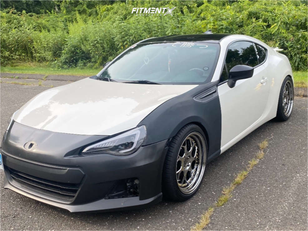 2013 Subaru BRZ Limited with 18x9.5 Aodhan Ds01 and Arroyo 245x45 on Coilovers | 1825747 ...