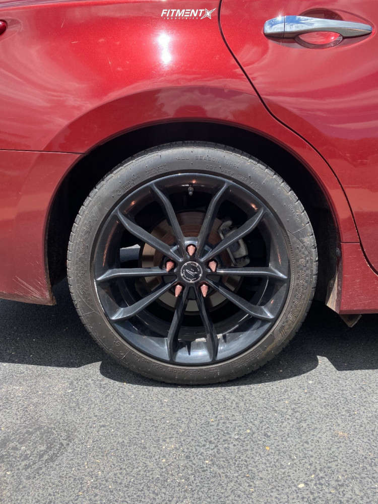 2016 Nissan Altima Base with 18x8 Ultra PLATINUM 457 REVELATION and ...