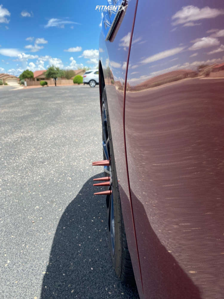 2016 Nissan Altima Base with 18x8 Ultra PLATINUM 457 REVELATION and ...