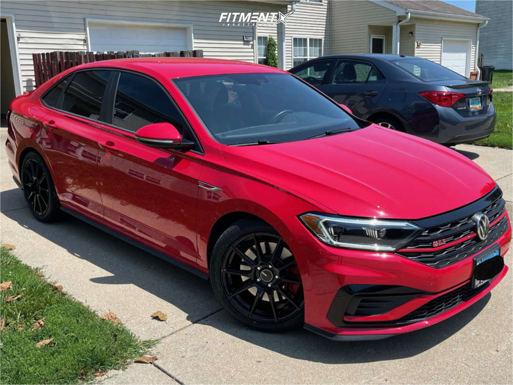 2019 Volkswagen Jetta GLI S with 18x8.5 Enkei Ts10 and Falken 245x40 on ...