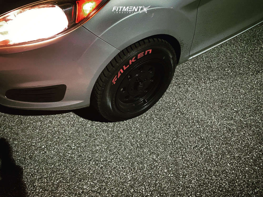2016 Ford Fiesta S with 15x8 Vision Street Lite and Falken 195x65 on ...