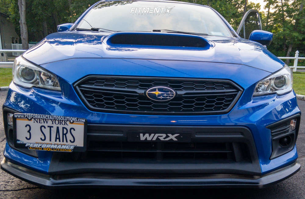 2019 Subaru WRX Base with 18x9.5 AVID1 AV20 and General 245x40 on ...