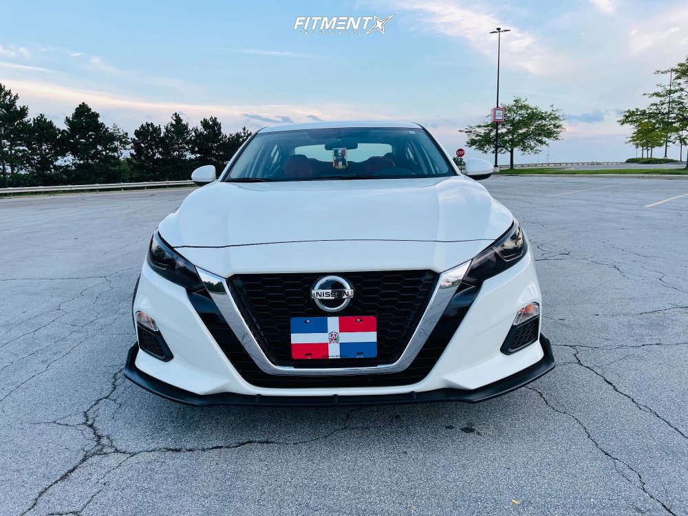 2019 Nissan Altima S with 18x8.5 AVID1 AV6 and Vercelli 235x45 on Stock ...
