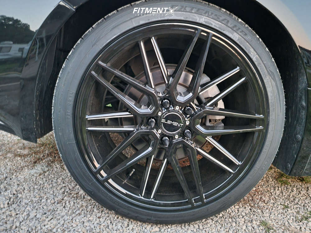 2012 Cadillac CTS 2dr Coupe AWD (3.6L 6cyl 6A) with 20x9 Element El11 ...