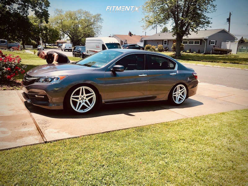 2017 Honda Accord EX-L with 19x9.5 ESR Forged Rf15 and Goodyear 235x40 ...