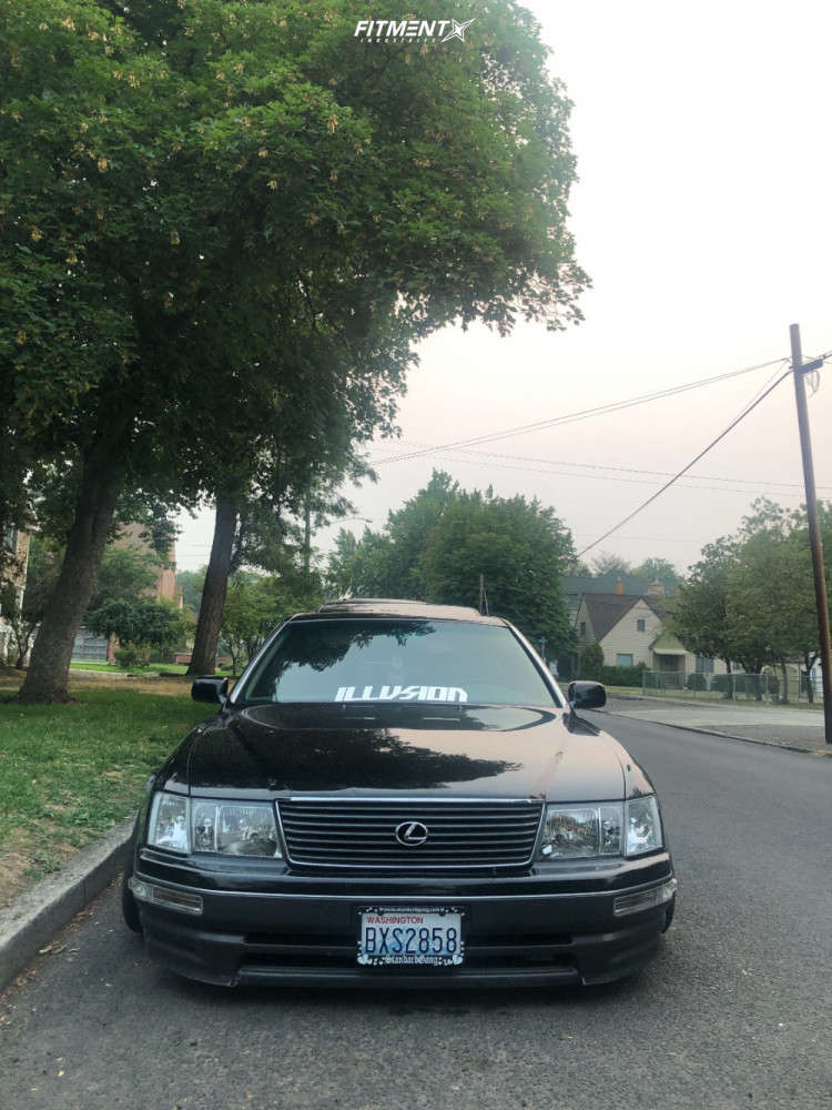 1996 Lexus LS400 Base with 18x10.5 Varrstoen Es7 and Nokian 225x40 on ...