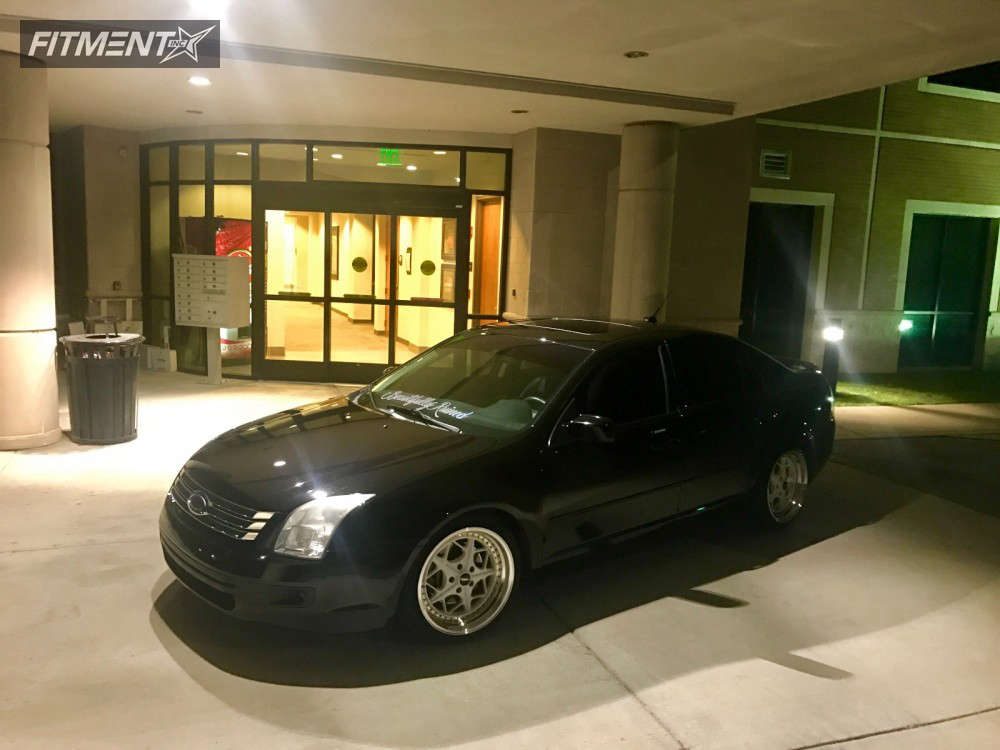 2008 Ford Fusion SE with 18x9.5 ARC AR02 and Falken 225x40 on Lowering ...