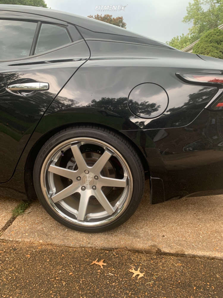 2019 Nissan Maxima Platinum with 20x9 Ferrada FR1 and Toyo Tires 245x35 ...