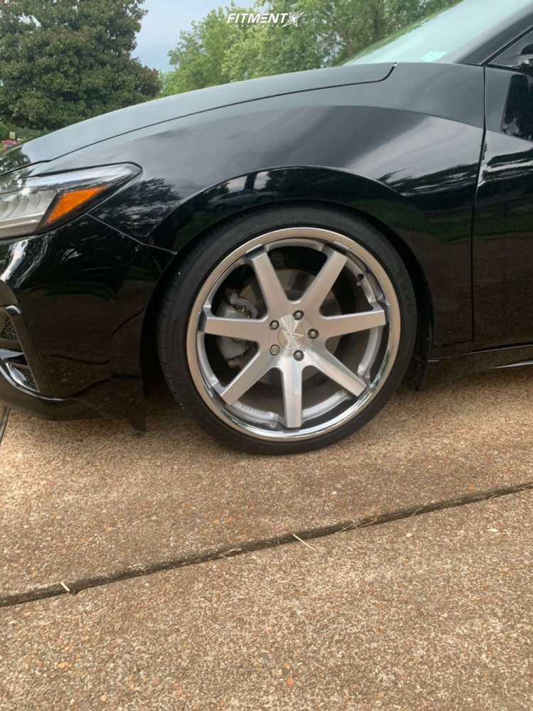2019 Nissan Maxima Platinum with 20x9 Ferrada FR1 and Toyo Tires 245x35 ...
