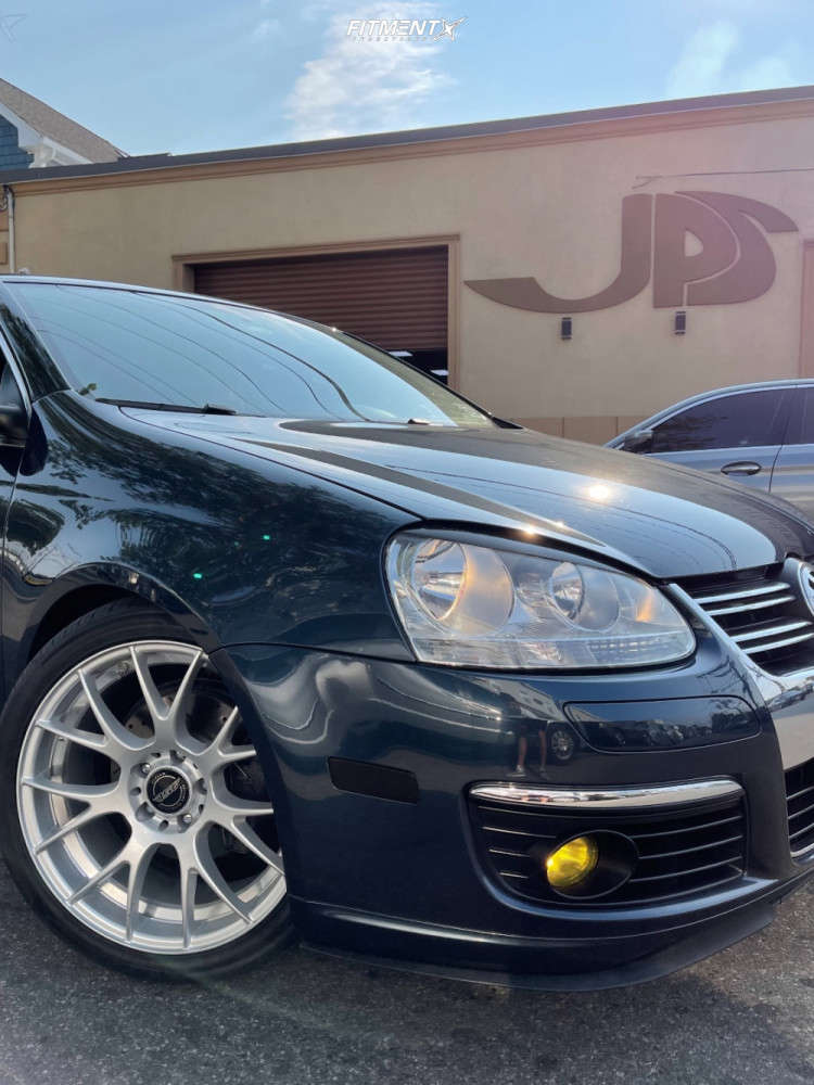 2010 Volkswagen Jetta TDI with 18x8 ASA GT5 and Hankook 225x40 on ...