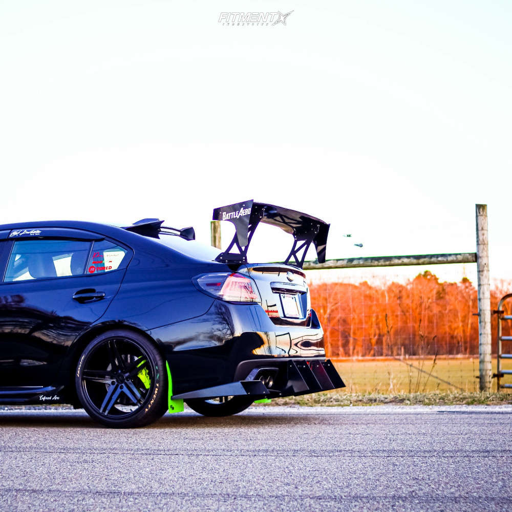 2018 Subaru WRX STI Limited with 19x9.5 Verde Parallax and Lexani ...