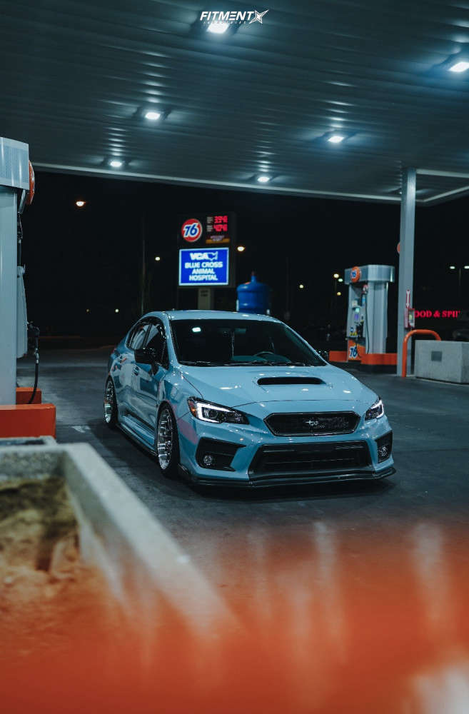 2019 Subaru WRX Premium with 18x9.5 Work Emotion D9r and Barum 245x40 ...