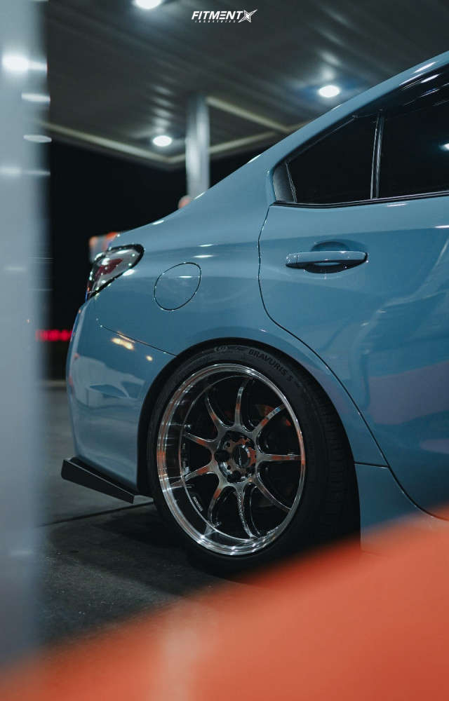 2019 Subaru WRX Premium with 18x9.5 Work Emotion D9r and Barum 245x40 ...