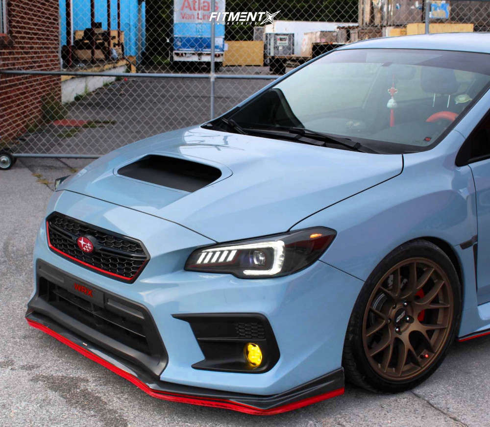 2019 Subaru WRX Premium with 18x9.5 Apex Ec-7 and Toyo Tires 265x35 on ...