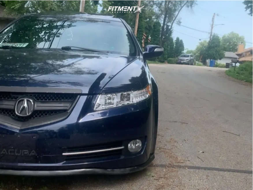 2008 Acura TL Base with 18x8.75 XXR 527 and Hankook 225x40 on Coilovers ...