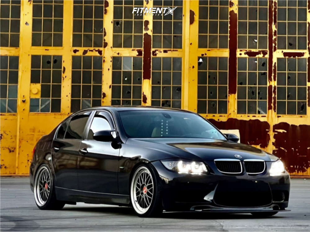 2007 BMW 328i Base with 19x8.5 Euro Tek Uo3 and Continental 235x35 on ...