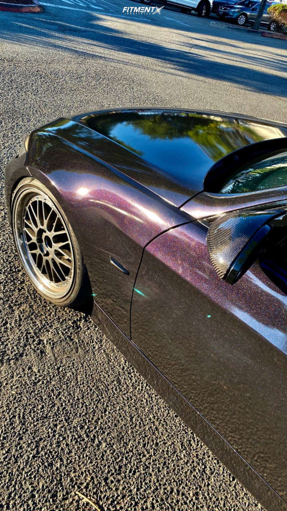 2007 BMW 328i Base with 19x8.5 Euro Tek Uo3 and Continental 235x35 on ...