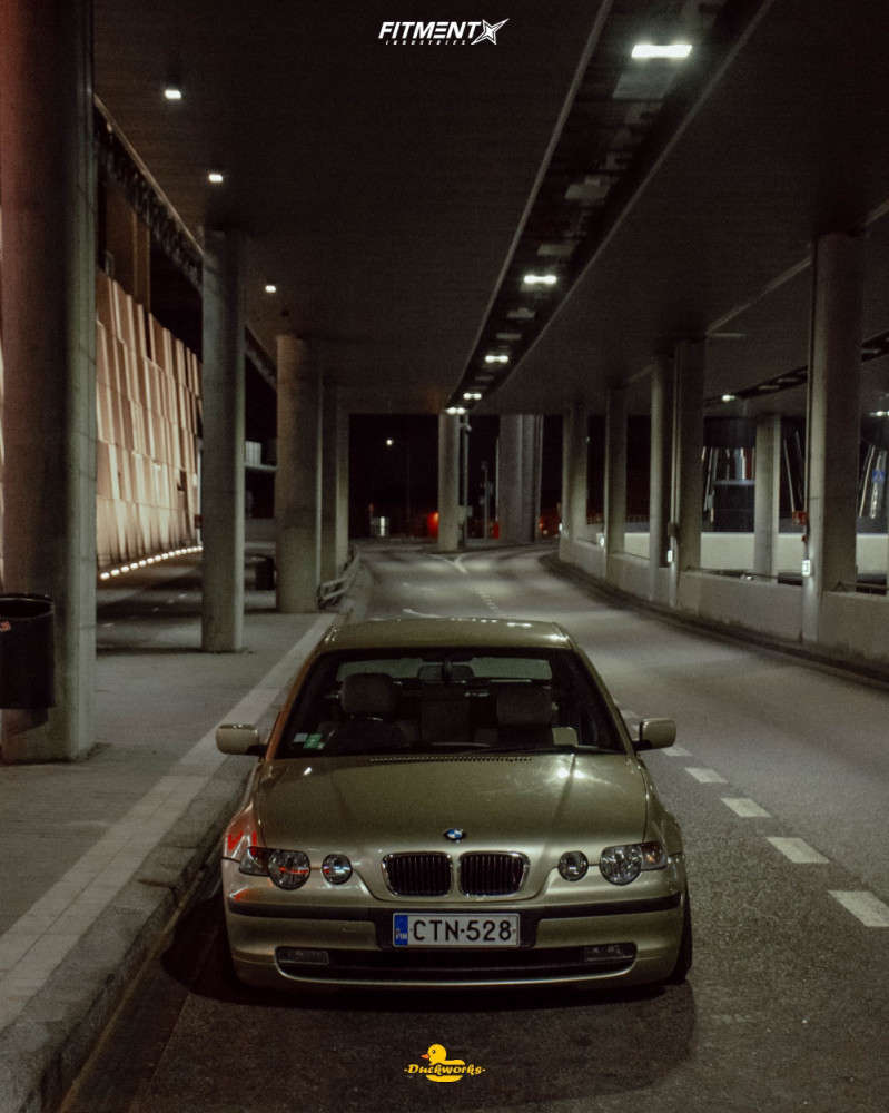 2002 BMW 325i Base with 17x8.5 ATS DTM and Dunlop 205x40 on Coilovers ...