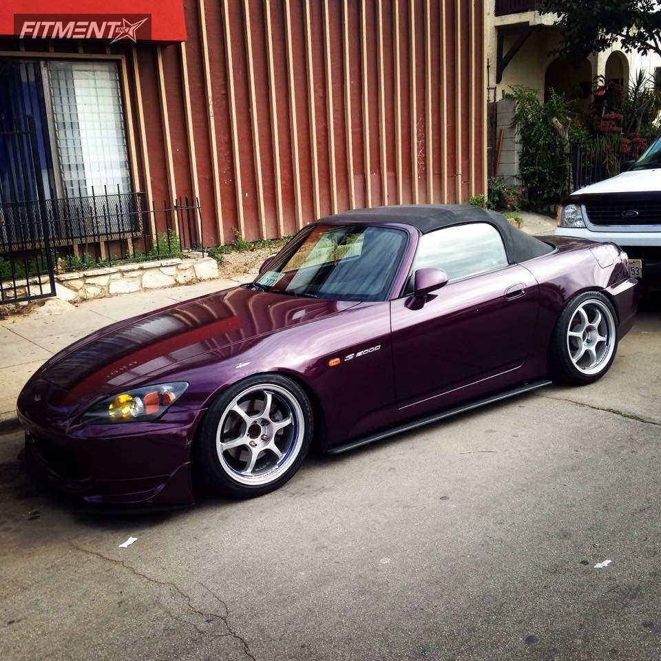 2004 Honda S2000 Base with 17x8 Advan RG-D and Bridgestone 225x40 on ...