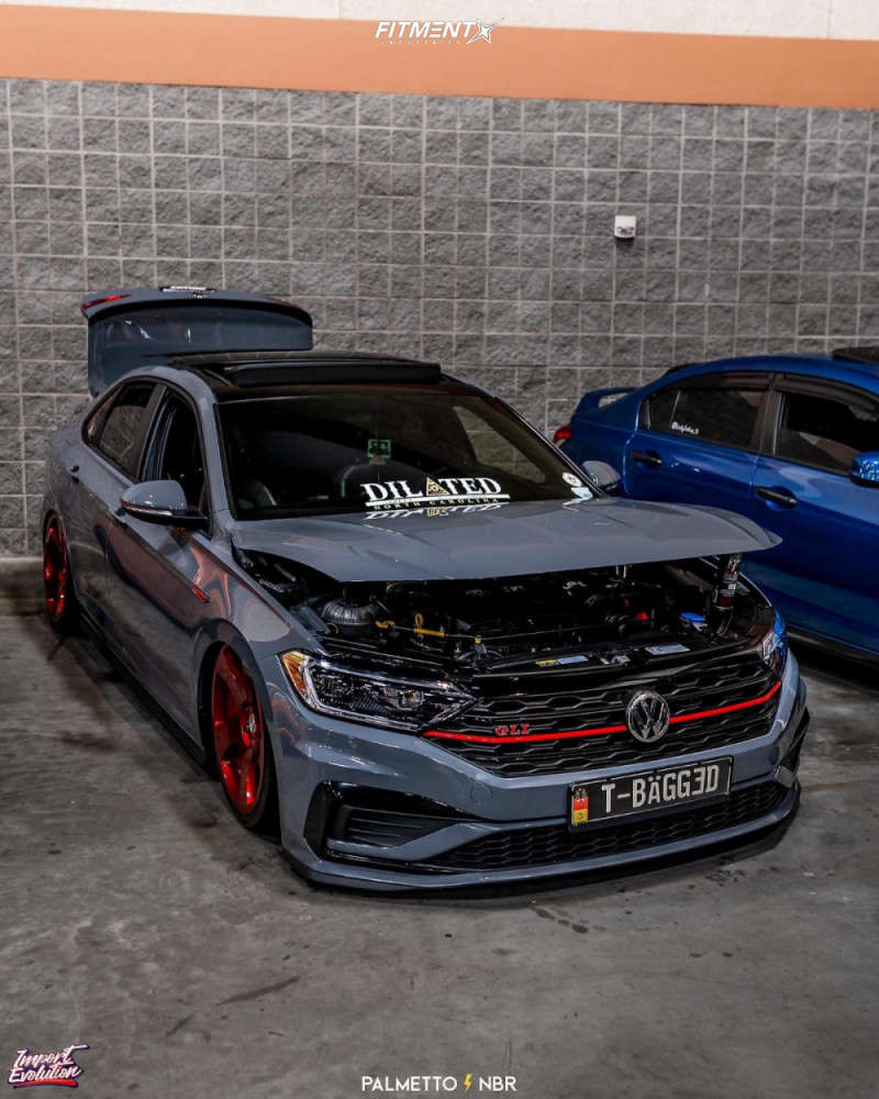 2019 Volkswagen Jetta GLI Autobahn with 19x8.5 Rotiform Tmb and ...