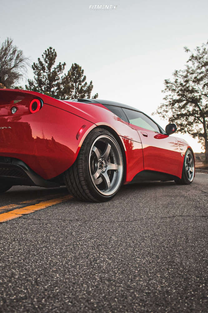 2011 Lotus Evora Base with 18x8.5 Advan Gt and Yokohama 225x35 on ...