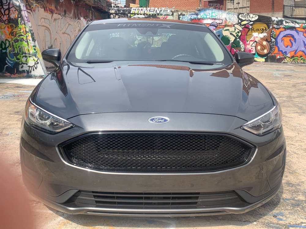 2019 Ford Fusion S with 18x8.5 Anovia Kinetic and Vercelli 235x40 on ...