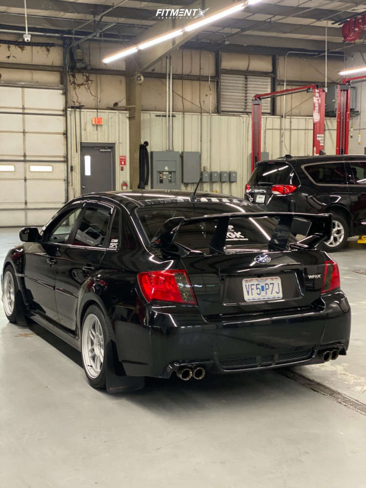 2014 Subaru WRX Limited with 17x9 Enkei Rpf1 and Continental 235x45 on ...