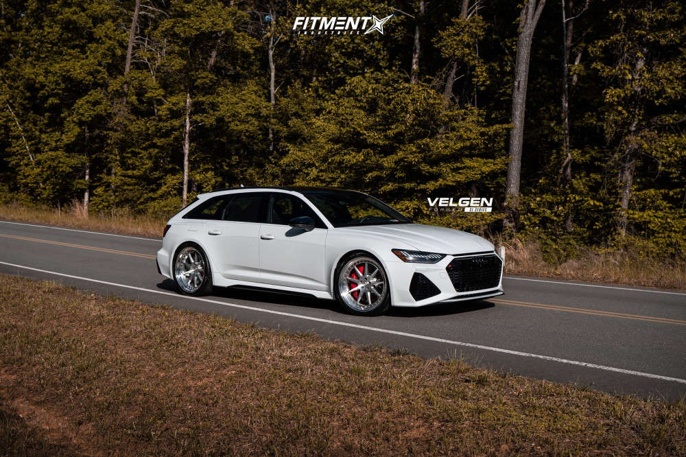 2021 Audi RS6 Avant Base with 22x10.5 Velgen Sl-9 and Continental ...