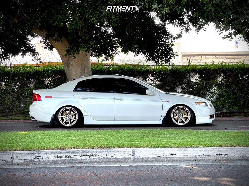 2006 Acura TL Base with 17x9.5 MB Wheels Battle and Fullway 215x40 on ...