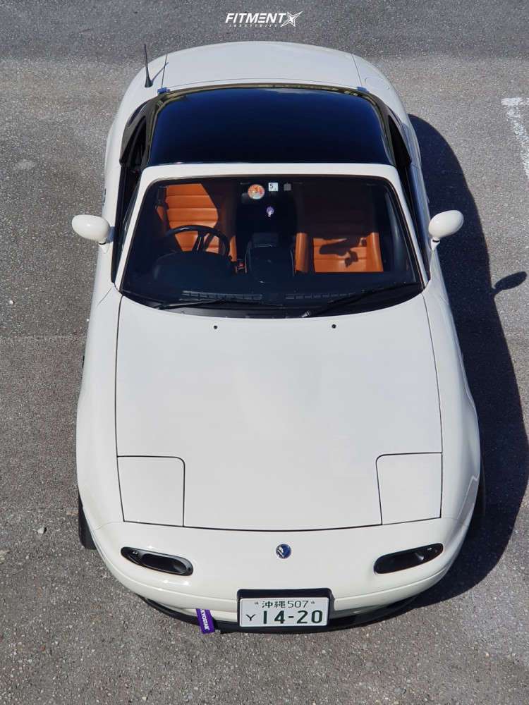 1997 Mazda MX-5 Miata Base with 15x8 Konig Countergram and Continental ...