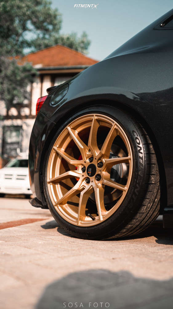2016 Scion FR-S Base with 18x9.5 Option Lab R716 and Continental 245x35 ...