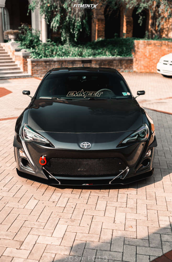 2016 Scion FR-S Base with 18x9.5 Option Lab R716 and Continental 245x35 ...