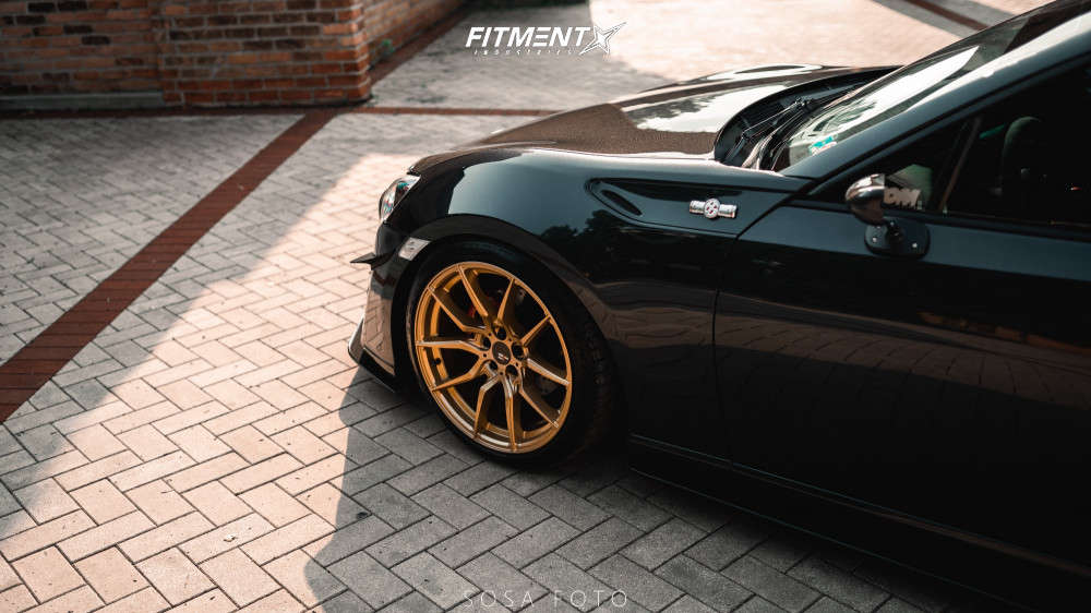 2016 Scion FR-S Base with 18x9.5 Option Lab R716 and Continental 245x35 ...