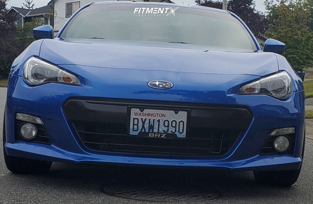 2013 Subaru BRZ Limited with 18x8.5 ESR Cs8 and Vercelli 225x40 on ...