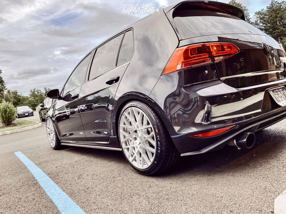2017 Volkswagen GTI S with 18x8.5 Rotiform Blq and Falken 225x40 on ...