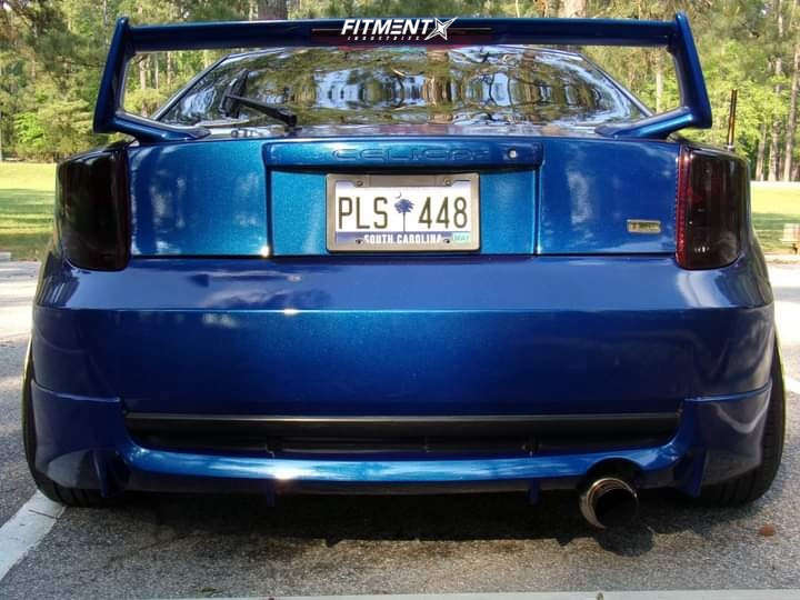 2003 Toyota Celica GTS with 18x9.5 Aodhan Ds01 and Black Lion 215x45 on ...