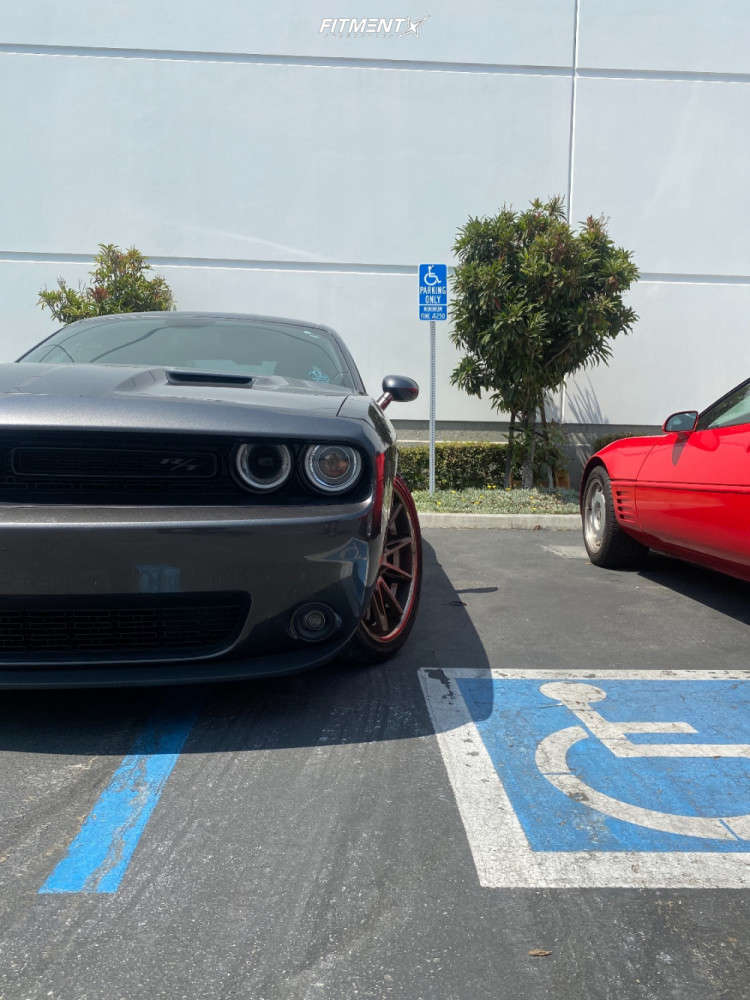 2017 Dodge Challenger R/T Plus with 20x10 Ferrada CM2 and Nitto 275x35 ...