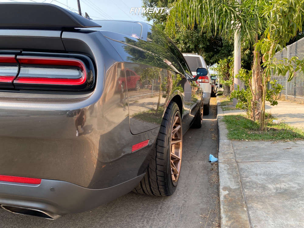 2017 Dodge Challenger R/T Plus with 20x10 Ferrada CM2 and Nitto 275x35 ...