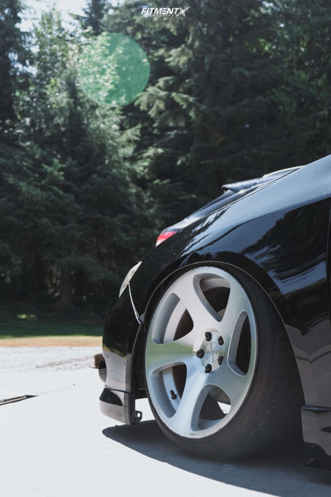 2010 Subaru WRX Base with 18x9.5 Rotiform Tmb and Federal 215x40 on ...