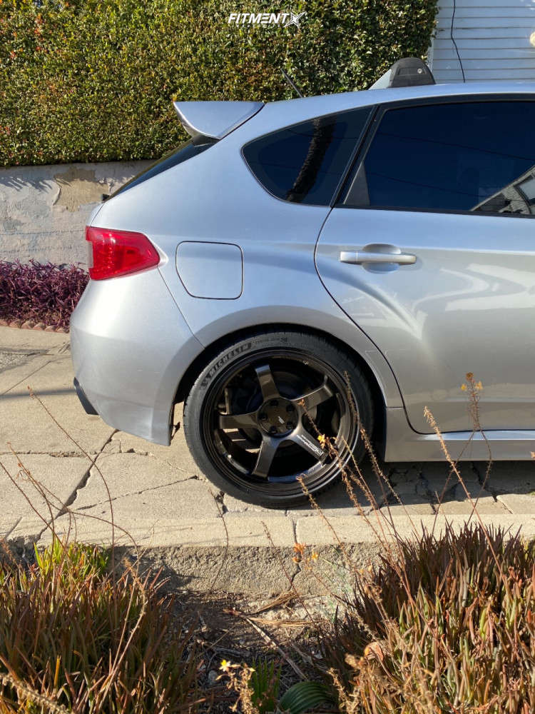 2014 Subaru WRX Base with 18x9.5 Advan Gt and Michelin 255x35 on ...