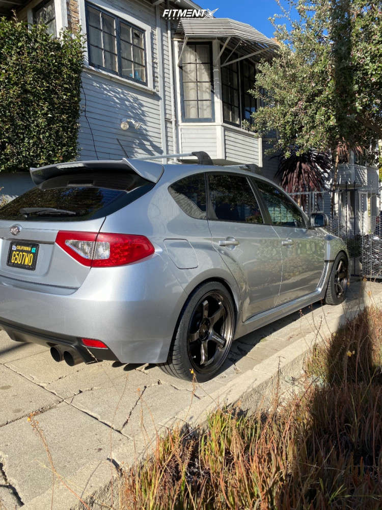 2014 Subaru WRX Base with 18x9.5 Advan Gt and Michelin 255x35 on ...