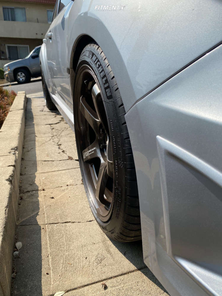 2014 Subaru WRX Base with 18x9.5 Advan Gt and Michelin 255x35 on ...