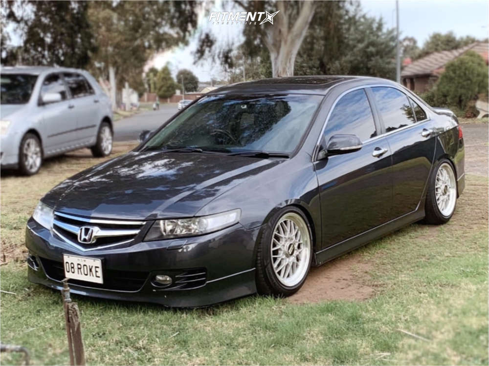 2006 Acura TSX Base with 17x9 BBS Rgf and Pirelli 235x45 on Coilovers ...