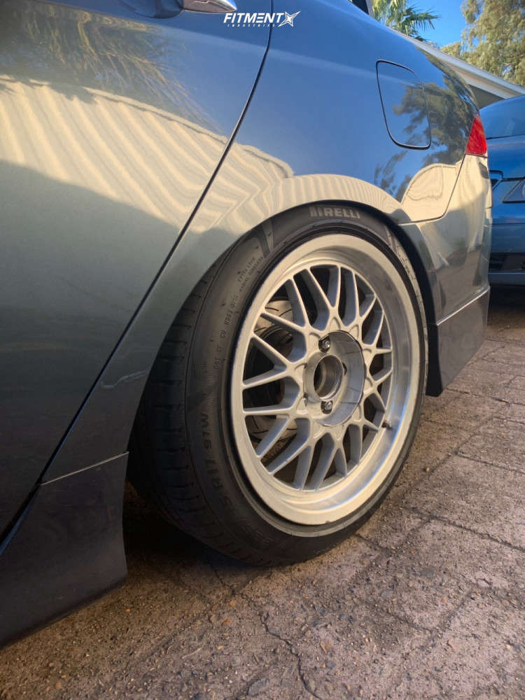 2006 Acura TSX Base with 17x9 BBS Rgf and Pirelli 235x45 on Coilovers ...