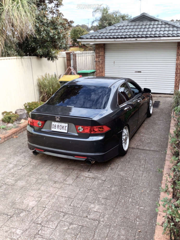 2006 Acura TSX Base with 17x9 BBS Rgf and Pirelli 235x45 on Coilovers ...