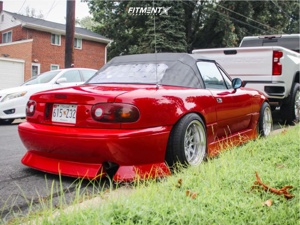 1990 Mazda Miata Base with 15x8 JNC Jnc003 and Toyo Tires 195x50 on ...