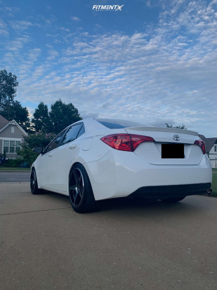 2016 Toyota Corolla S with 18x8.5 XXR 575 and Federal 235x40 on ...