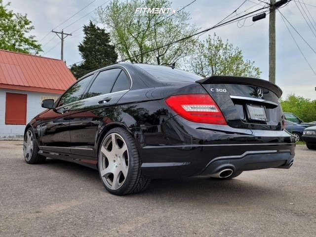 2014 Mercedes-Benz C300 4Matic Sport with 19x8.5 MRR Vp3 and ...
