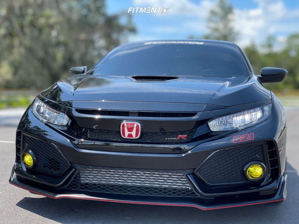 2018 Honda Civic Type R with 18x9.5 ESR Rf15 and Falken 265x35 on ...